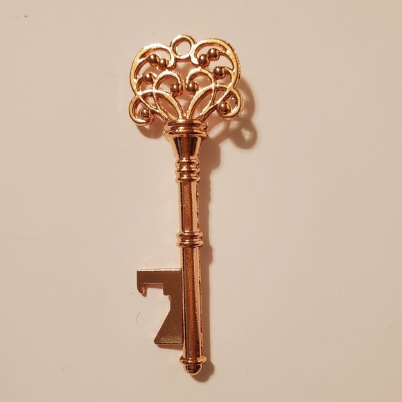 Jewelry | New Rose Gold Skeleton Key Pendant | Poshmark